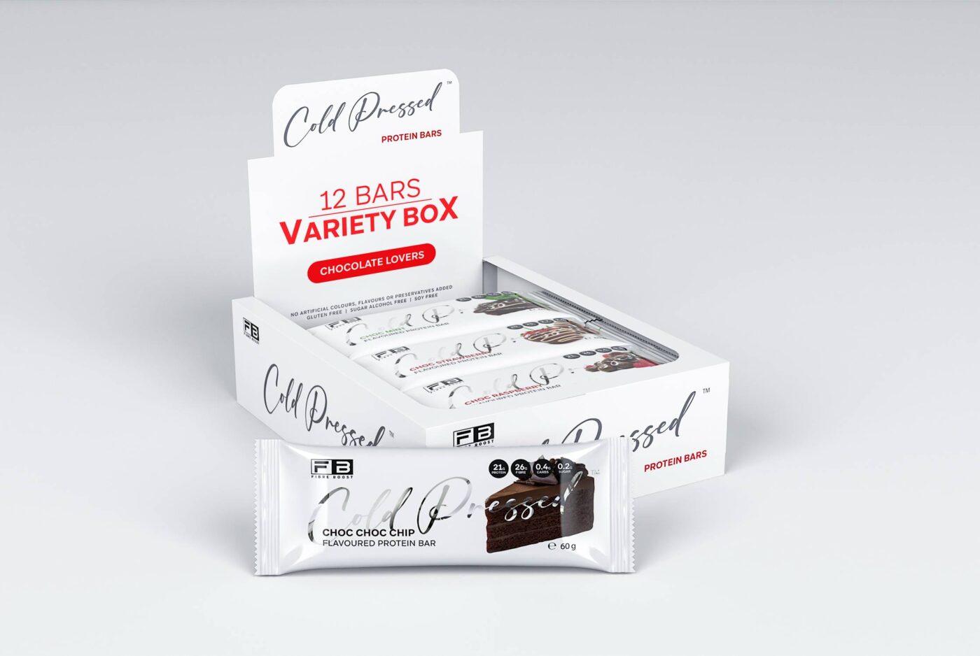 Chocolate Lovers Variety Box – 12 Mixed, Chocolate Based Cold Pressed ...